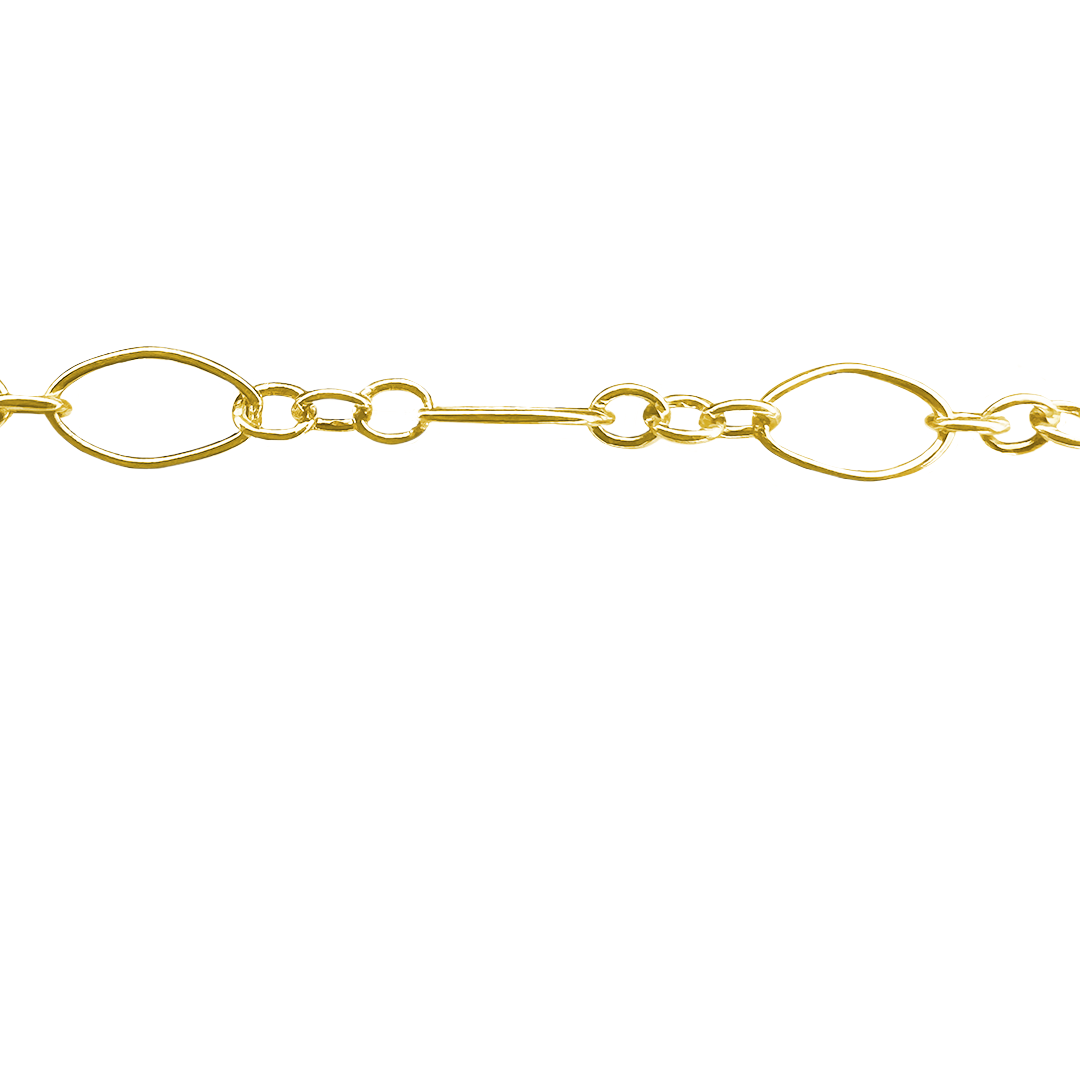 The Aspen Permanent Jewelry Chain: A Unique Oval Long & Short Chain ...