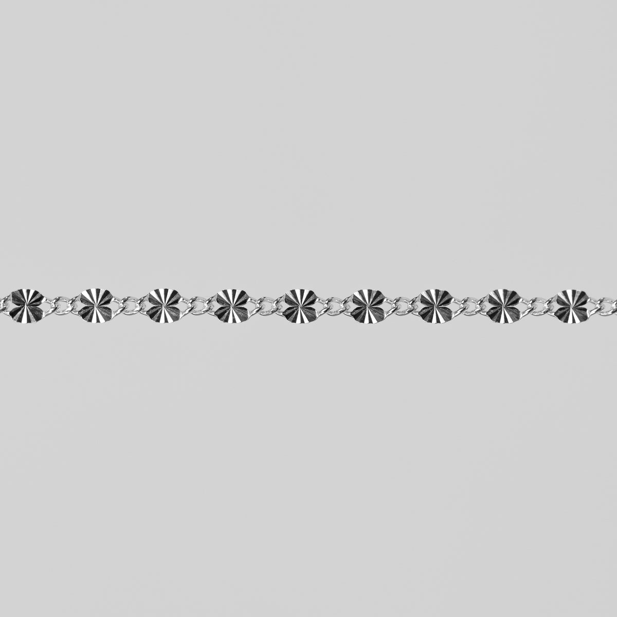 Brynna Permanent Jewelry Chain, Figaro and Starburst Links, Available ...